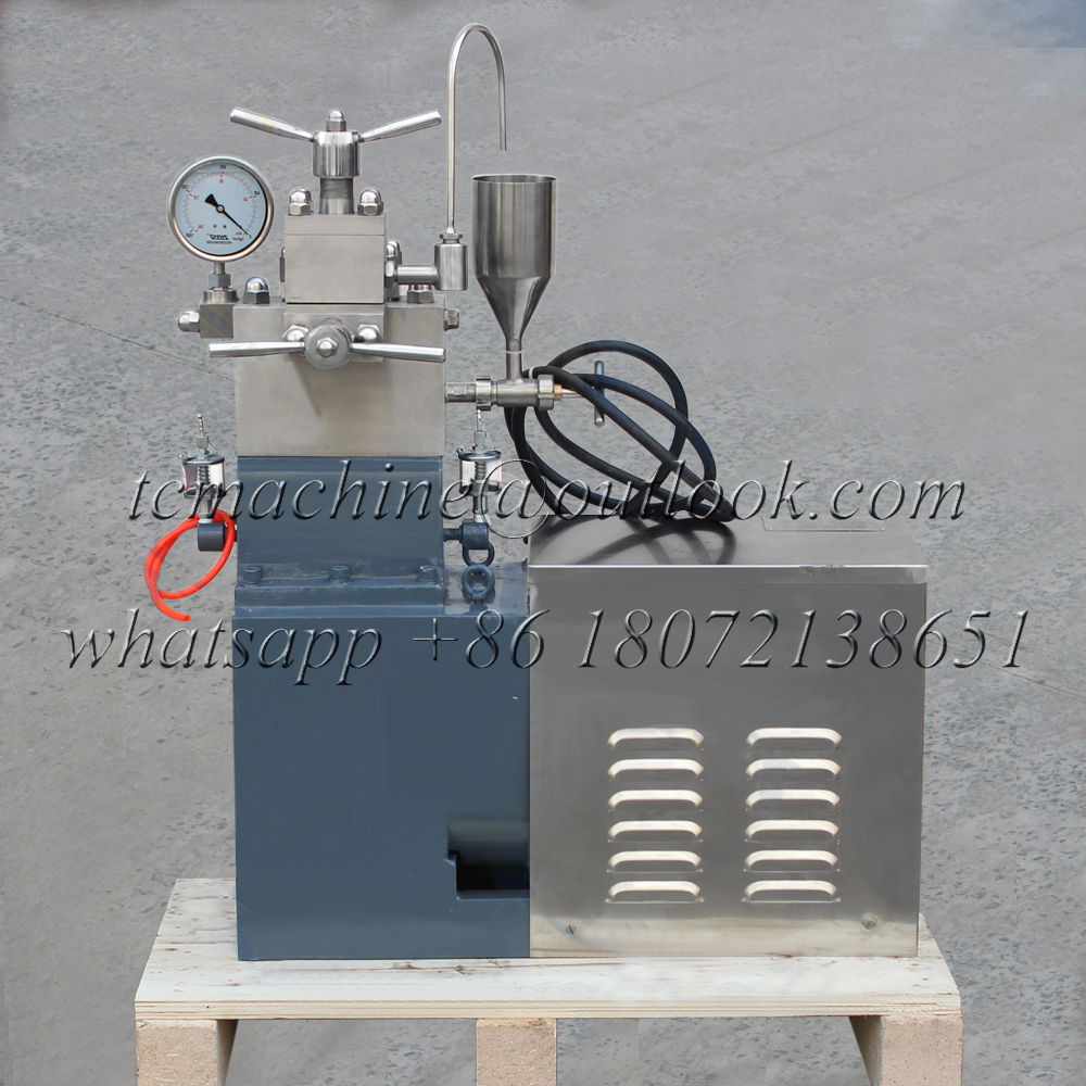 High pressure homogenizer 30L~60L/H - Buy two stage high pressure ...