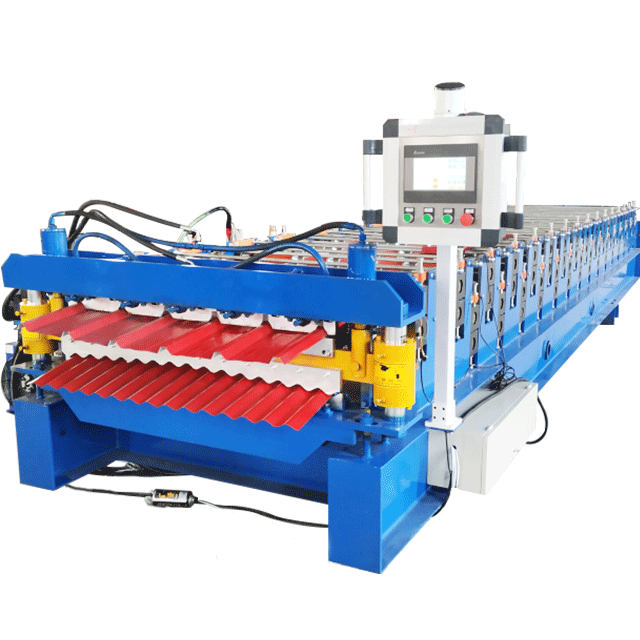 Double Layer Steel Roofing Sheet Machine - Buy Double Layer Steel ...