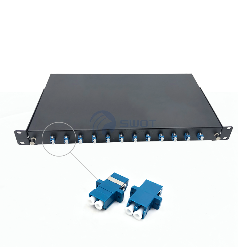 1U 12 port 19 Inch Rack Mount Slide Fiber Optic Patch Panel ODF - Buy ...