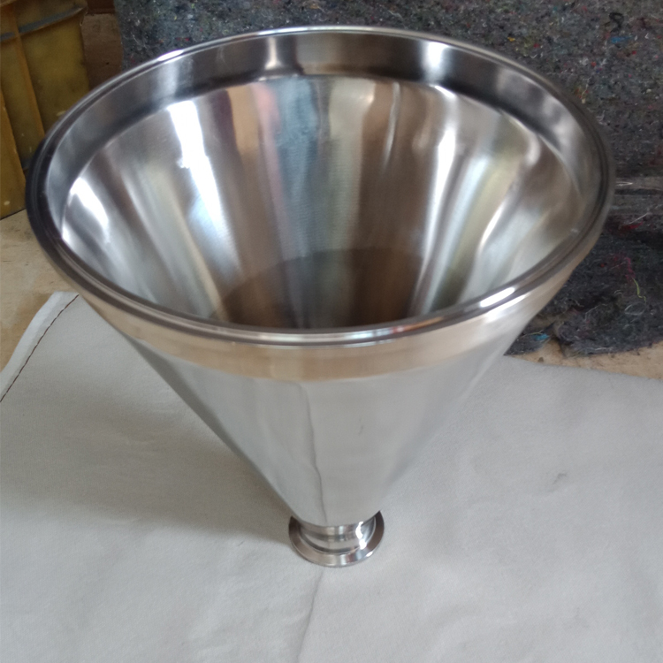 Santiary Stainless Steel Tri Clamp Conical Grist Hopper from China ...