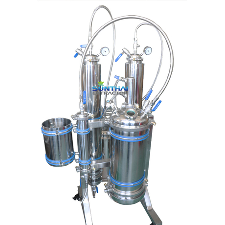 5LB Closed Loop Extraction System with full jacketed columns or diry ...