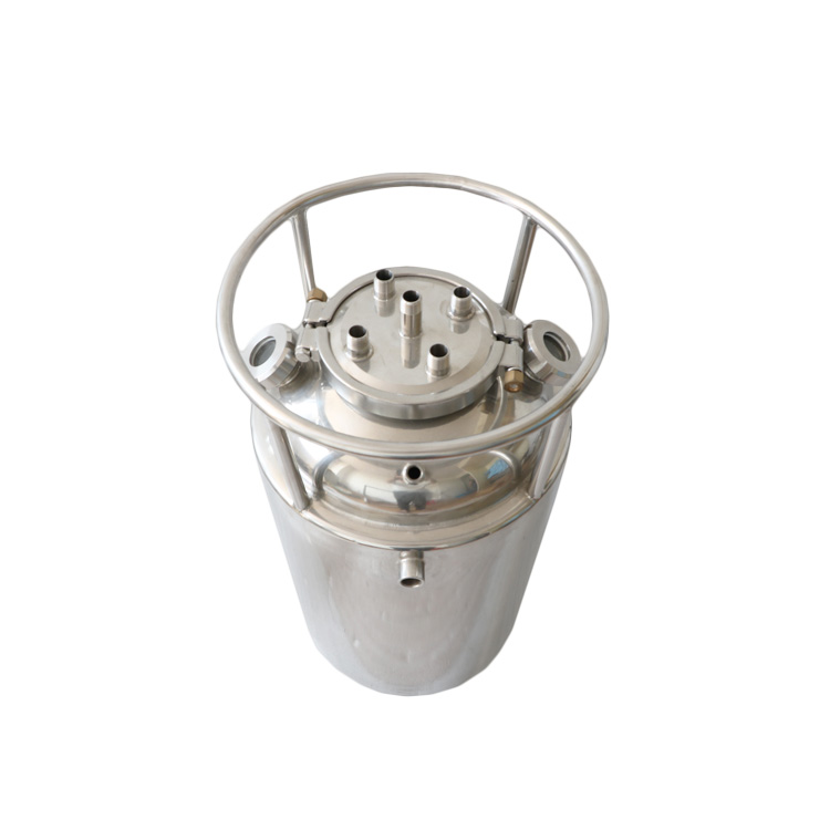 50# Stainless Steel Jacketed Solvent Recovery Tank with Sight Glass and ...