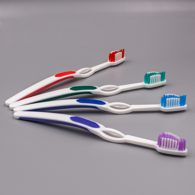 OEM New 34 Tufts Nylon Bristle Wave Shape Adult Toothbrush Manufacturer ...