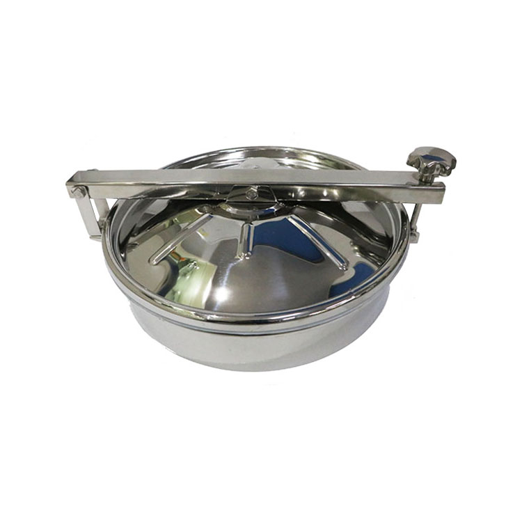 Sanitary Round Manway with Back-Side Opening from China manufacturer ...
