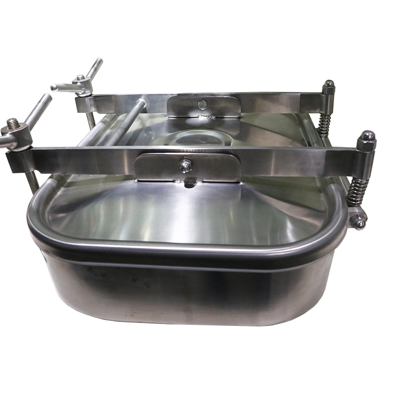 Sanitary Stainless Steel Sqaure Tank Manway from China manufacturer ...