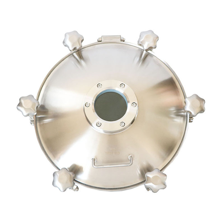 Sanitary Round Manway with Sight Glass from China manufacturer ...
