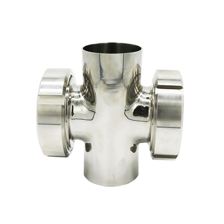 Sanitary Stainless Steel Four Way Cross Type Sight Glass from China ...