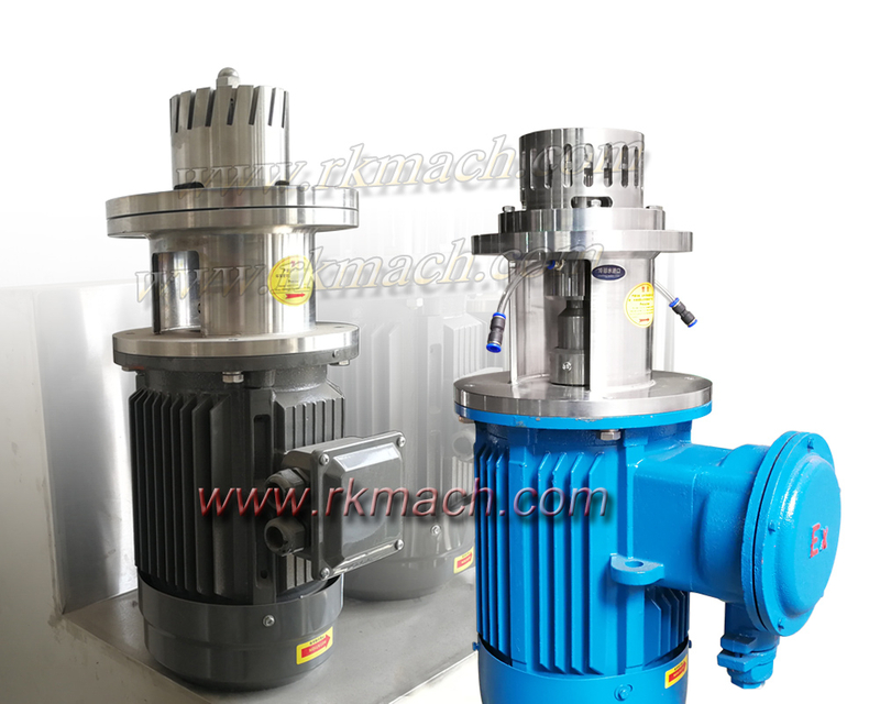 EX-proof bottom entry side entry shear emulsifying homogenizer
