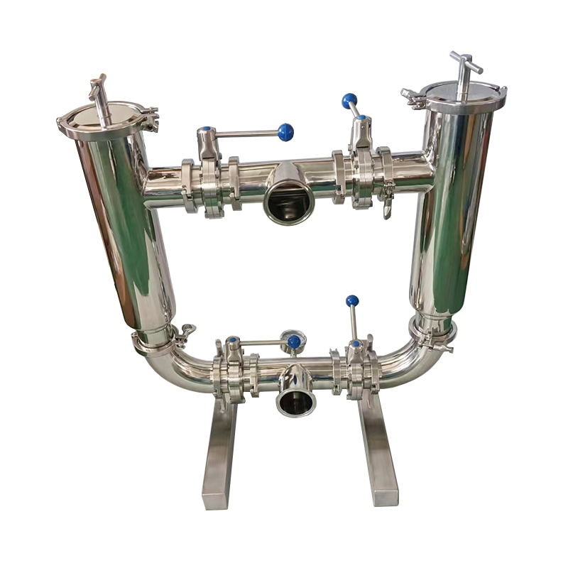 Sanitary Stainless Steel Duplex Filter from China manufacturer ...